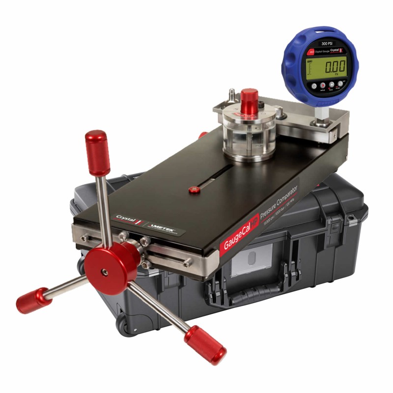 Ametek Crystal M1 [M1-3KPSI-GWX-E] Digital Pressure Gauge, 1/4" NPT ...