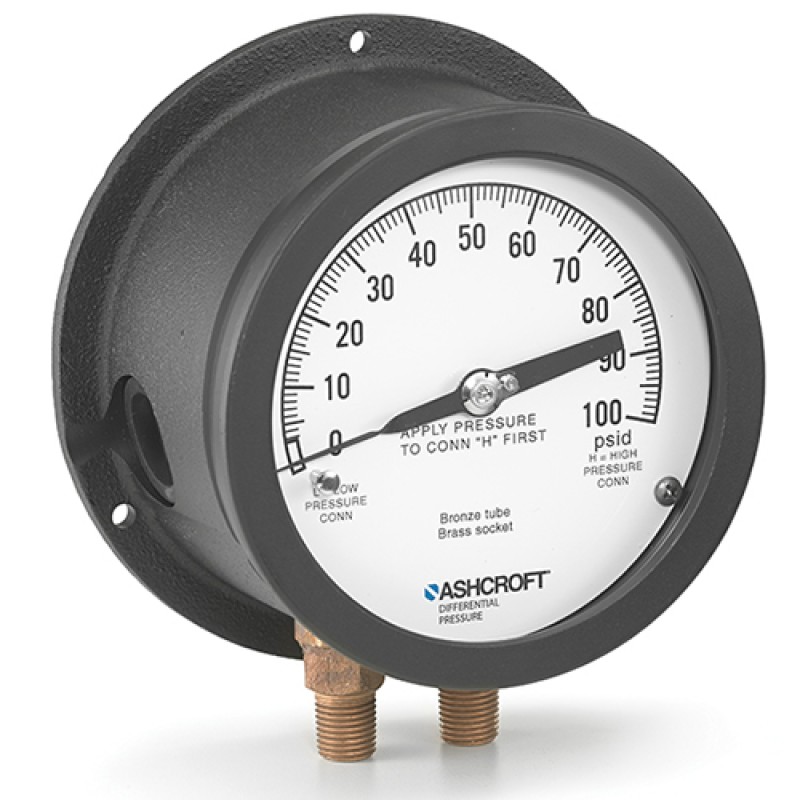 Ashcroft 1125A [601125A] Differential Pressure Gauge 6 in Dial Size| Jual | Harga |Price ...