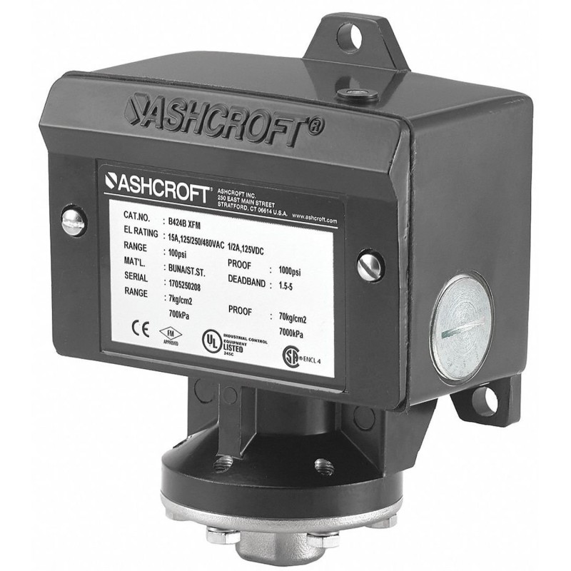 Ashcroft B Series Dual Differential Pressure Switch | Jual | Harga ...