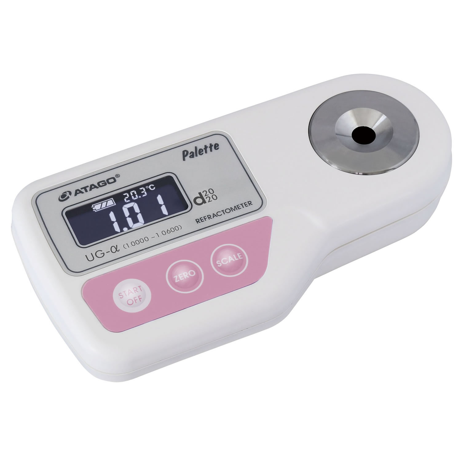 Atago UG-α Palette [3464] Digital Urine S. G. Refractometer, 1 to 1.06 ...