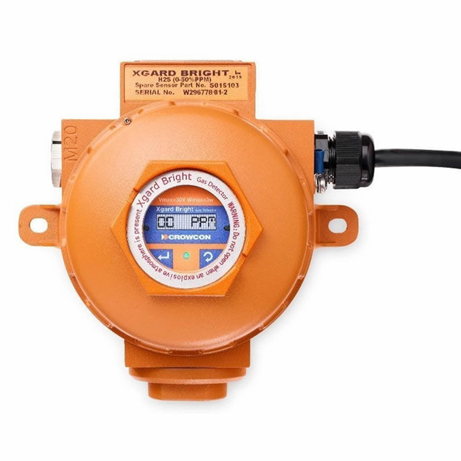 Crowcon Xgard Bright [XGB-A1-01-A-HA-R-AB] Fixed Point Gas Detector ...