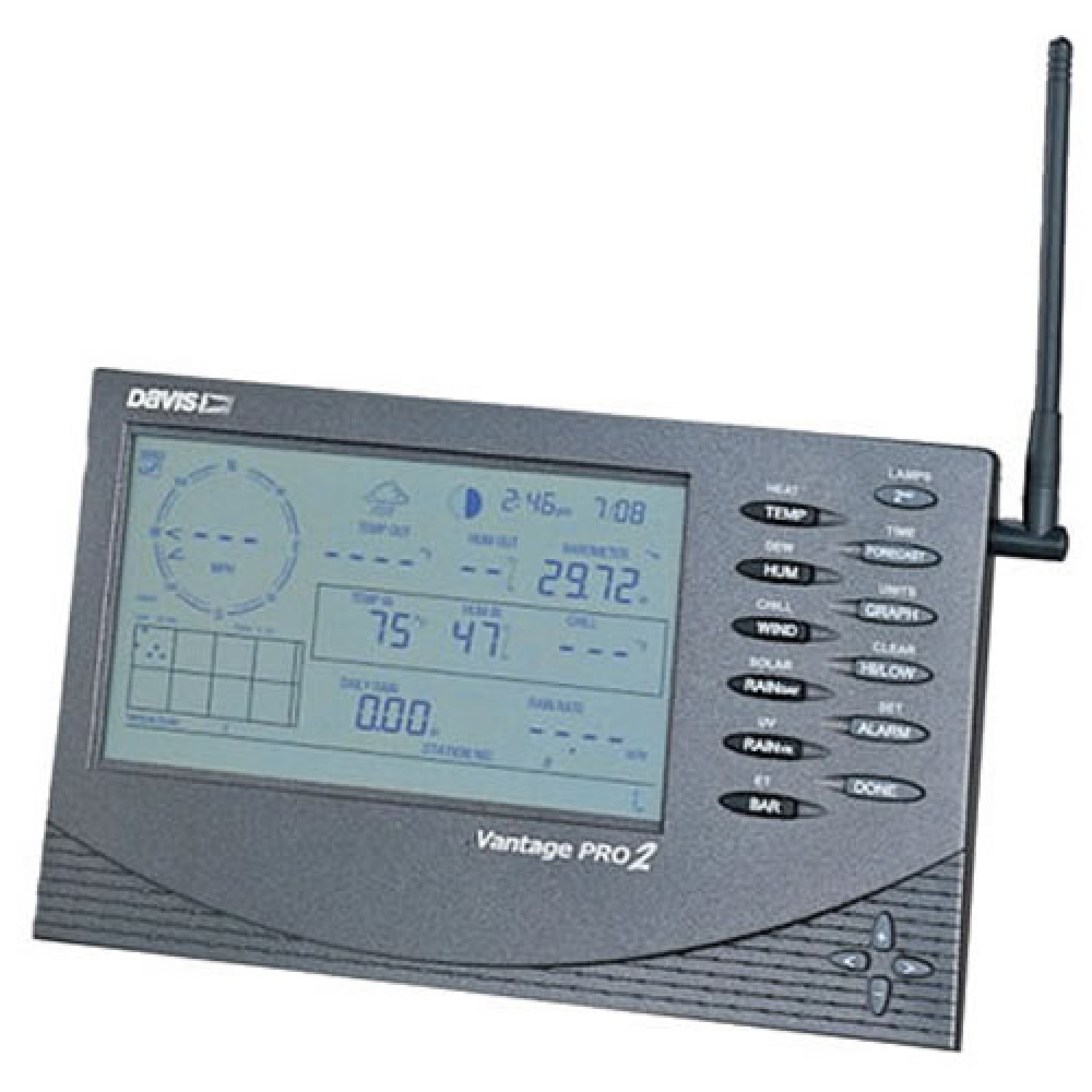 Station Meteo Sans Fil Interieur Exterieur Davis Vantage Pro2 Wireless ...