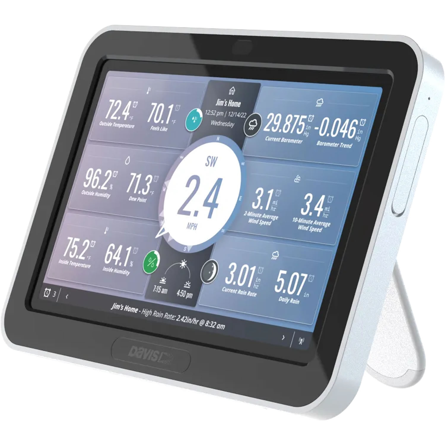 Station Meteo Sans Fil Interieur Exterieur Davis Vantage Pro2 Wireless ...
