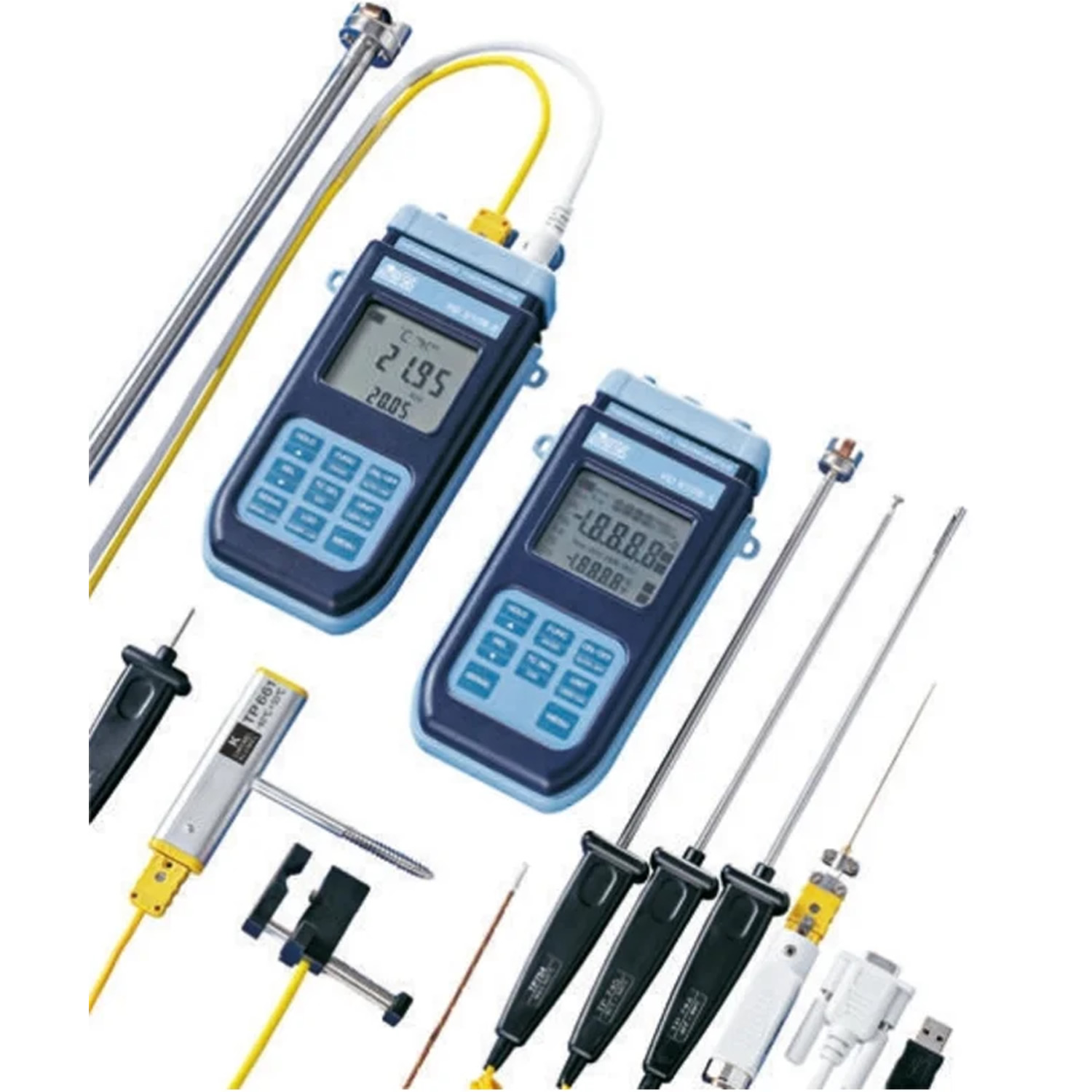 Delta Ohm HD2128 [HD2128.2] 2-Input Thermocouple Thermometer Data ...