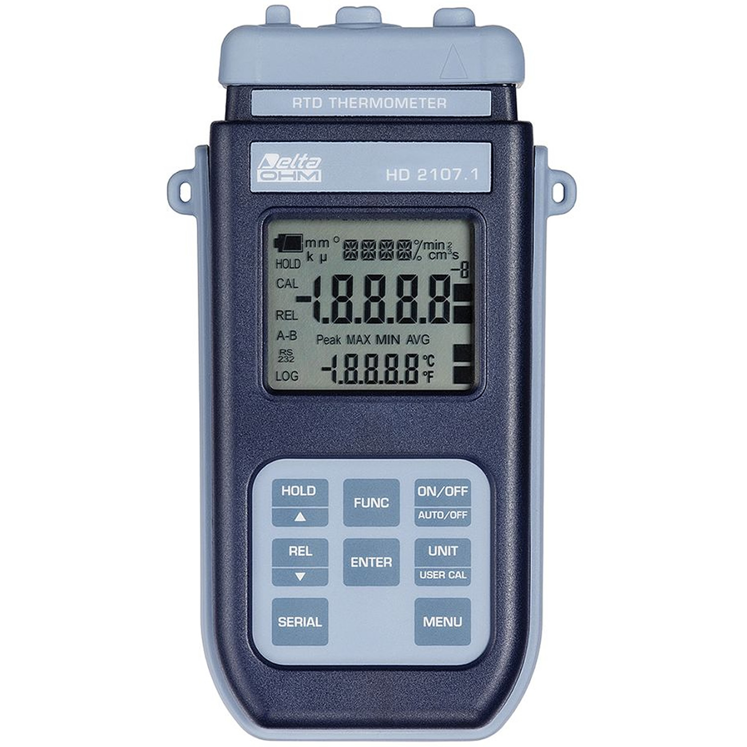 Delta Ohm HD2107 [HD2107.1] Centesimal Thermometer with SICRAM Module ...