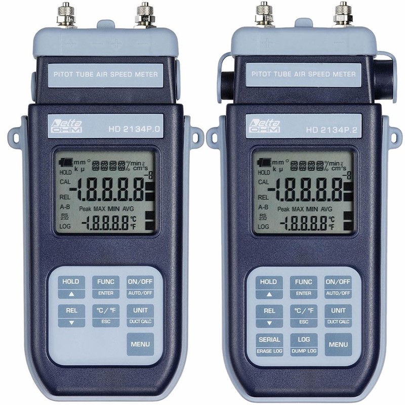 Delta Ohm HD2134P Handheld Air Speed Micromanometer-Thermometer | Jual ...