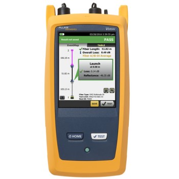 Fluke Networks OptiFiber Pro OTDR [OFP2-100-Q-NW] Quad OTDR Kit, 850 ...
