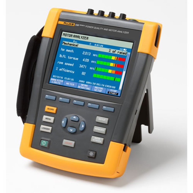 Fluke 438-II/BASIC Three-Phase Power Quality and Motor Analyzer| Jual ...