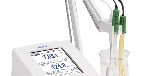 HANNA Instruments HI-5522 [HI5522] Research Grade pH / ORP / ISE / EC ...