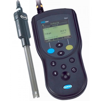 Hach HQ30D [HQ30D53103303] Portable pH and Dissolved Oxygen Meter with ...