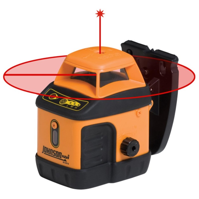 Johnson Level 406519 [40-6519] Horizontal Self-Leveling Rotary Laser ...