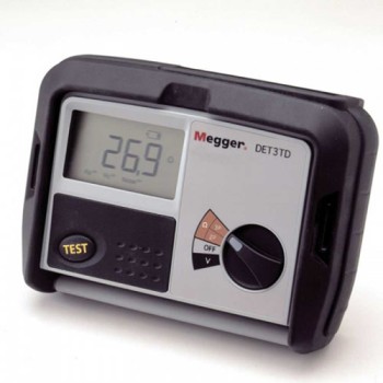 Megger DET3 [DET3TC] 3-Terminal Ground Resistance Tester with Attached ...
