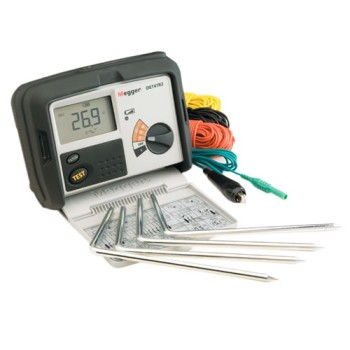 Megger DET4TCR2 [1000-346] 4-Terminal Ground Resistance Tester | Jual ...