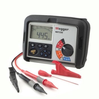 Megger MIT310-EN 250V/500V/1000V Insulation/Continuity Tester| Jual ...