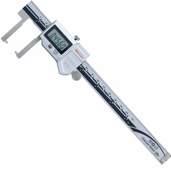 Mitutoyo 573 Series [573-751] Digital ABSOLUTE Digimatic Neck Flat Jaw Caliper 0-6in / 0-150mm ...