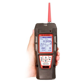 RKI Instruments GX-6000 [72-6DXX-A] Gas Monitor ( O2, H2S) with ...