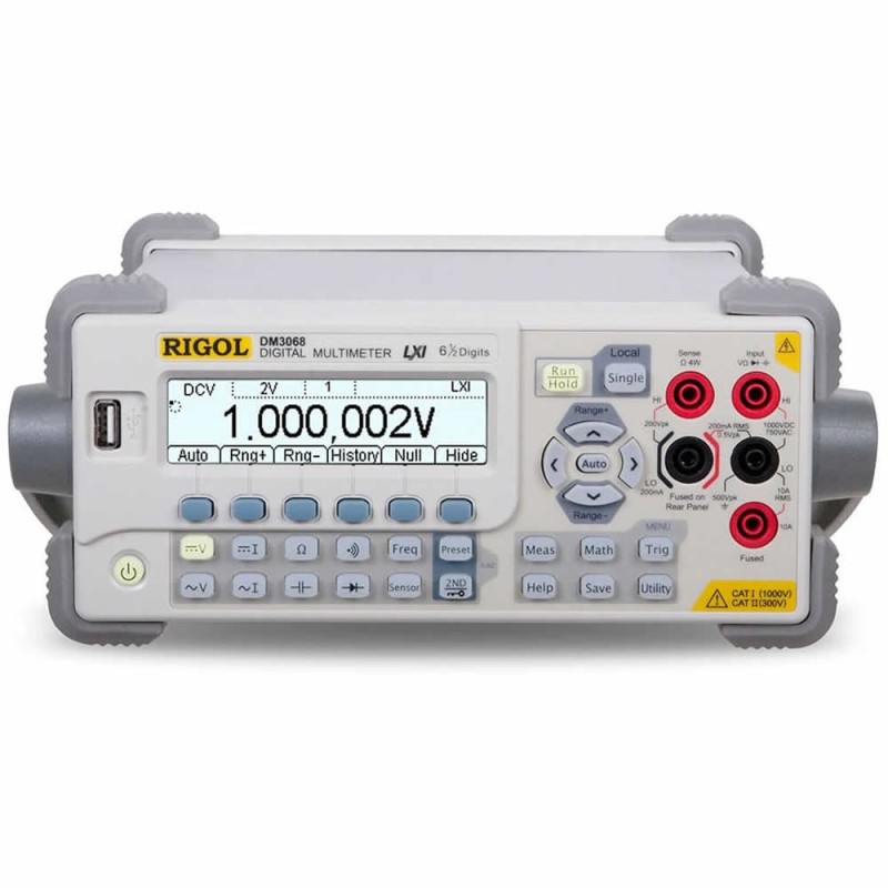 Rigol DM3000 [DM3068] 6 1/2 Digit Benchtop Digital Multimeter with USB ...