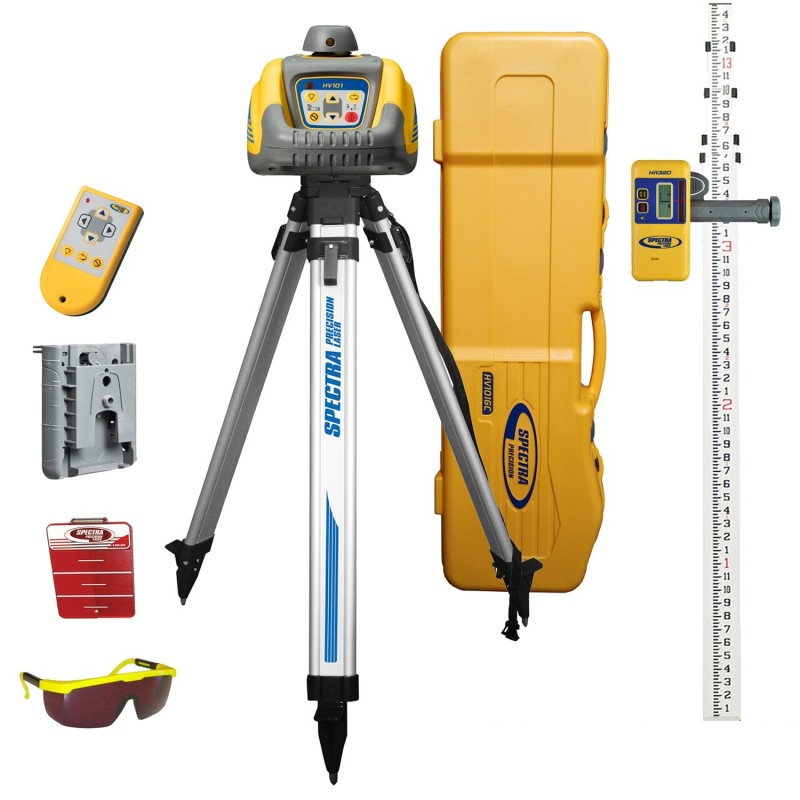 Spectra Precision HV101 [HV101GC-2] Self-Leveling Laser w/ HR320 ...