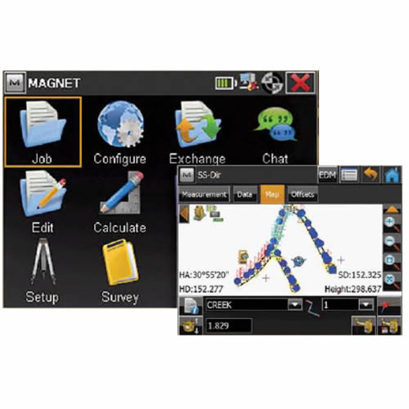 Topcon 61057 [61057-SURSK] Magnet Field Roads Software| Jual | Harga ...