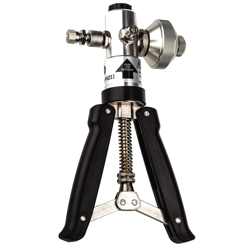 Druck PV211 Pneumatic Hand Pump, 0 to 600 Psi (40 Bar) Pressure Range ...