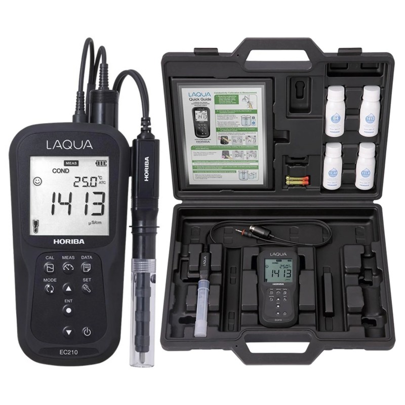 Horiba LAQUA EC210-K [3200779528] Single Channel Handheld EC/TDS/Res ...
